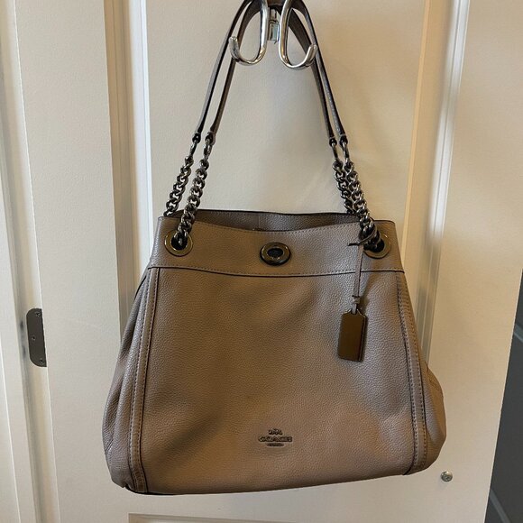 Coach | Bags | Coach Madison Pheobe In Taupe | Poshmark